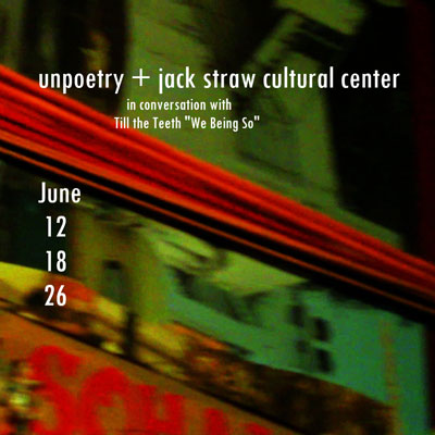 Unpoetry at Jack Straw: night 1 - Jack Straw Cultural Center